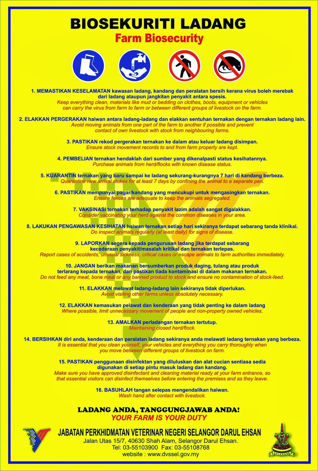 PERSATUAN PENTERNAK AYAM KAMPUNG MALAYSIA : Biosekuriti dan Keselamatan ...